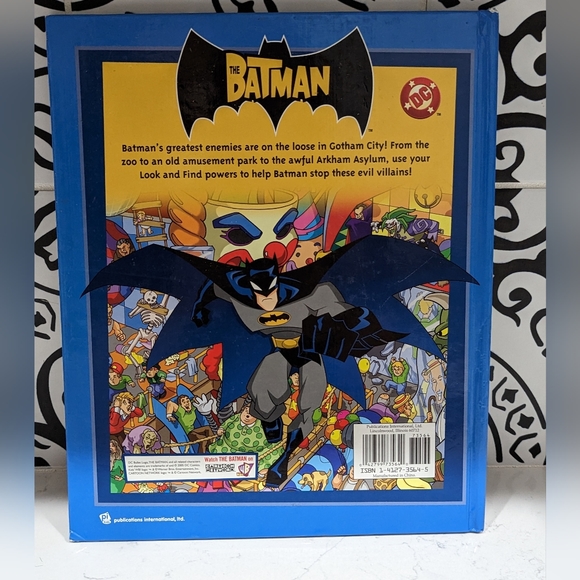 look and find | Other | Batman Look And Find Hardcover I Spy Seek And ...